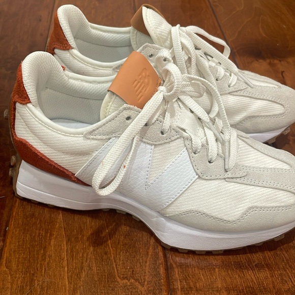 New Balance | Shoes | New Balance Cream And Tan Sneakers | Poshmark